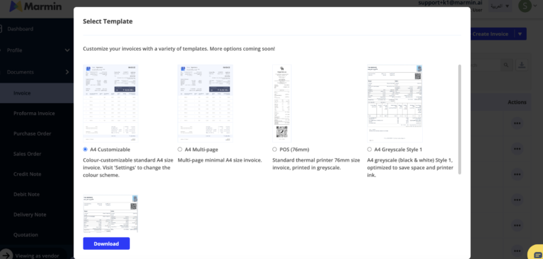 Marmin Easy E-Invoicing - For Global Businesses